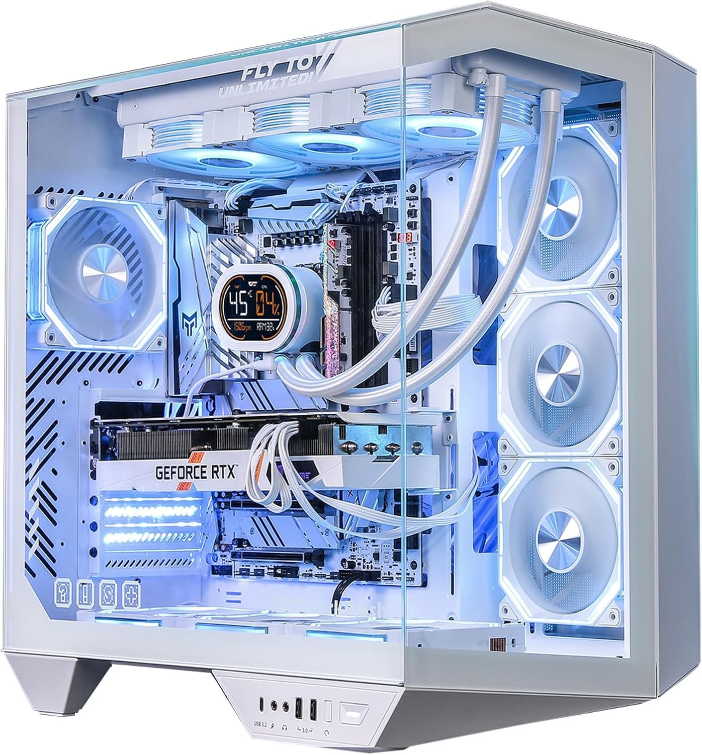 HIGH END GAMING PC – DARKFLASH DY470 WITH 4 ARB FANS | Alam Tech